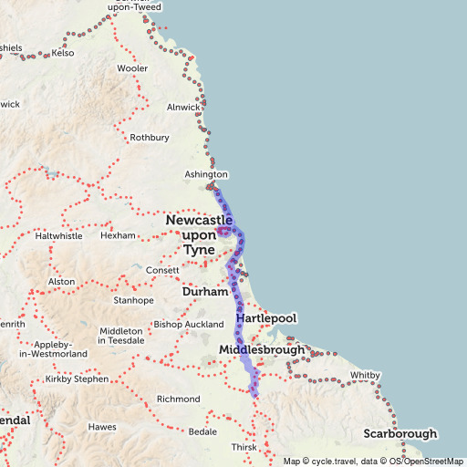 Bike map | Cycle route planner | cycle.travel