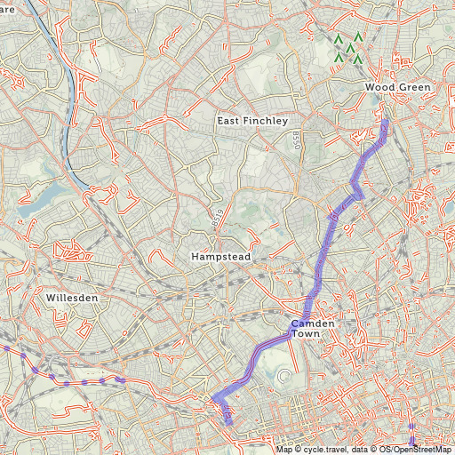 Bike map | Cycle route planner | cycle.travel