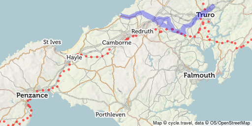 Bike map | Cycle route planner | cycle.travel