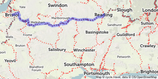 Bike map | Cycle route planner | cycle.travel