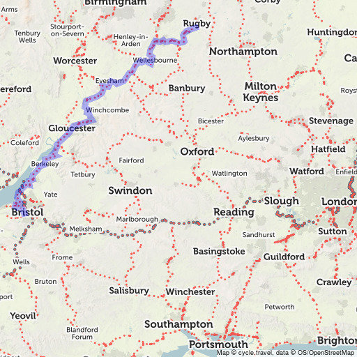 Bike map | Cycle route planner | cycle.travel