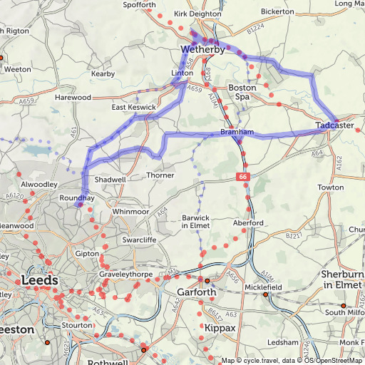 Bike map | Cycle route planner | cycle.travel