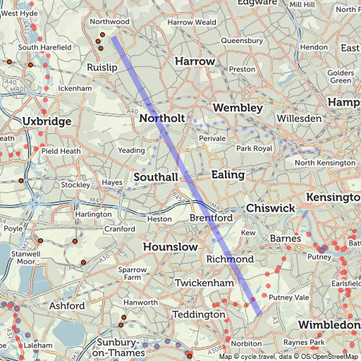 Bike map | Cycle route planner | cycle.travel