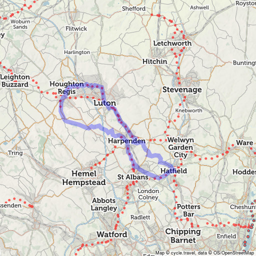 Bike map | Cycle route planner | cycle.travel