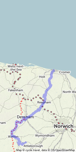 Bike map | Cycle route planner | cycle.travel