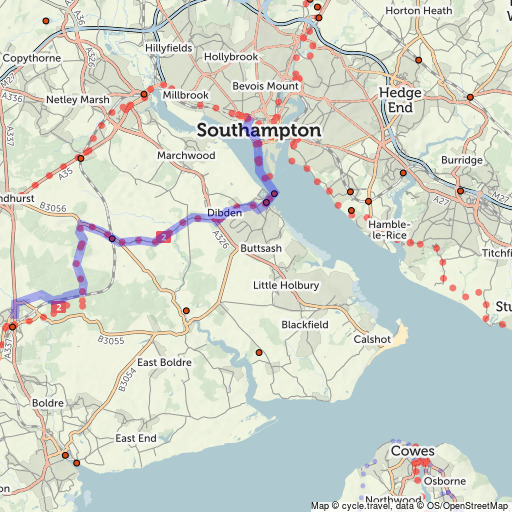 Bike map | Cycle route planner | cycle.travel