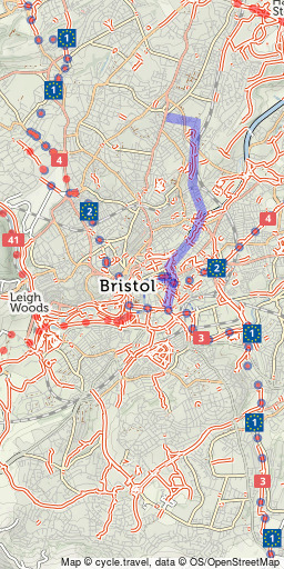 Bike map | Cycle route planner | cycle.travel