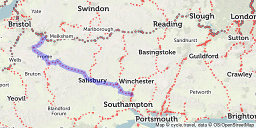 Bike map | Cycle route planner | cycle.travel