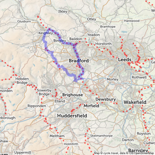 Bike map | Cycle route planner | cycle.travel
