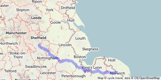 Bike map | Cycle route planner | cycle.travel