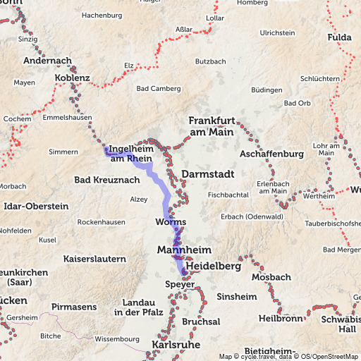 Bike map | Cycle route planner | cycle.travel