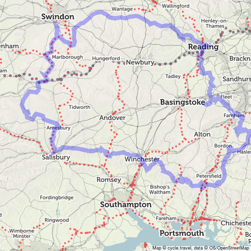 Bike map | Cycle route planner | cycle.travel