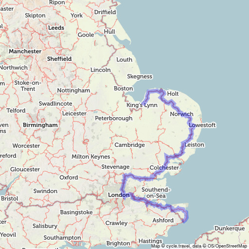 Bike map | Cycle route planner | cycle.travel
