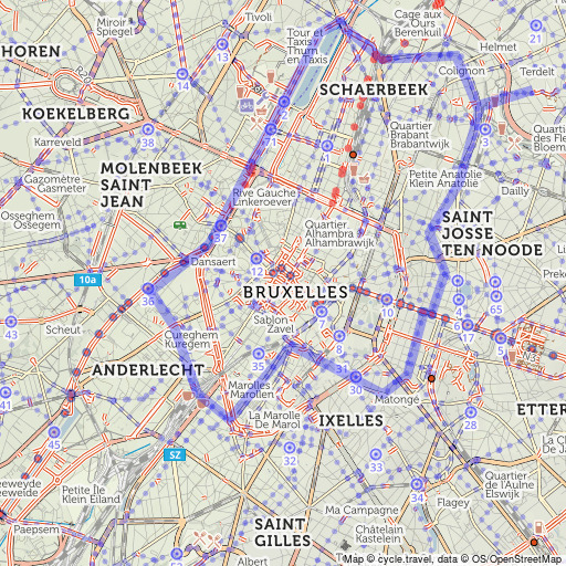 Bike map | Cycle route planner | cycle.travel