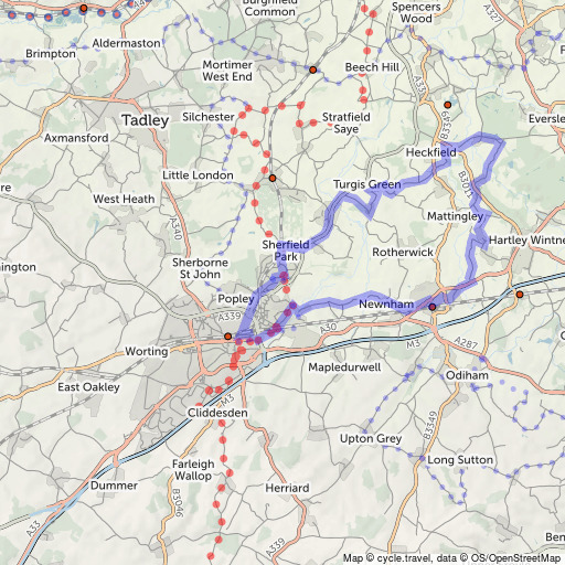 Bike map | Cycle route planner | cycle.travel