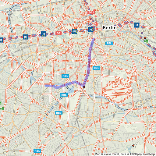Bike map | Cycle route planner | cycle.travel