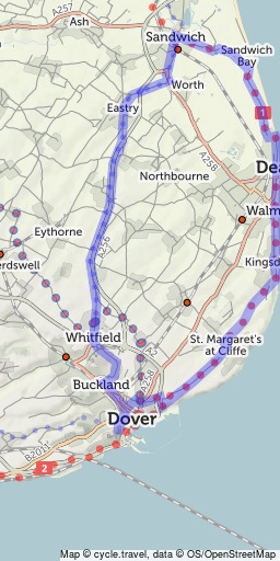 Bike map | Cycle route planner | cycle.travel