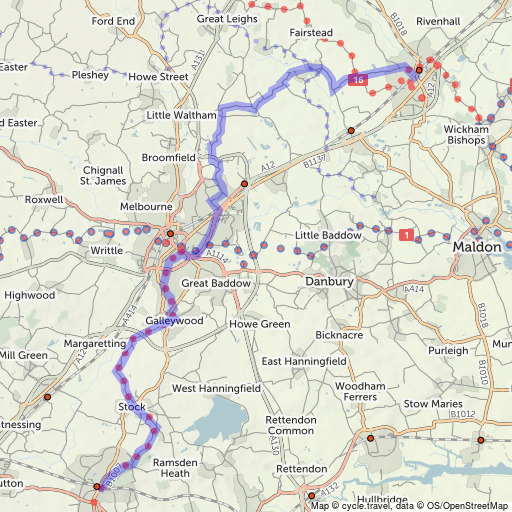 Bike map | Cycle route planner | cycle.travel
