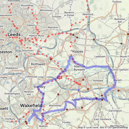 Bike map | Cycle route planner | cycle.travel