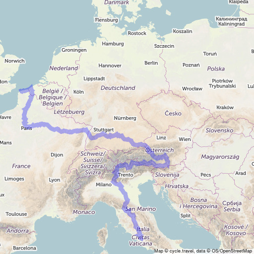 Bike map | Cycle route planner | cycle.travel