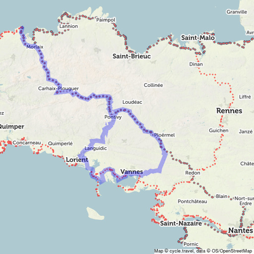 Bike map | Cycle route planner | cycle.travel