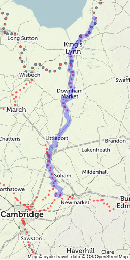 Bike map | Cycle route planner | cycle.travel