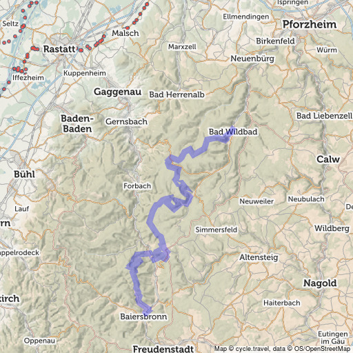 Bike map | Cycle route planner | cycle.travel
