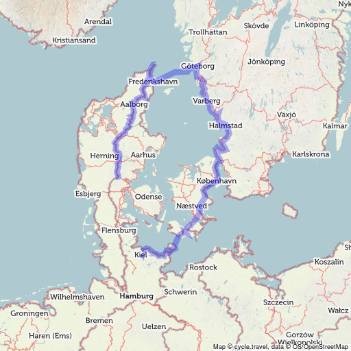 Bike map | Cycle route planner | cycle.travel