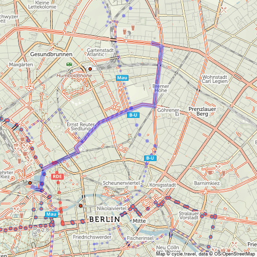Bike map | Cycle route planner | cycle.travel