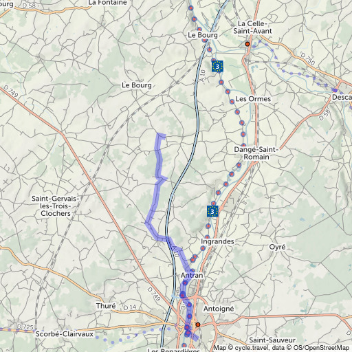 Bike map | Cycle route planner | cycle.travel