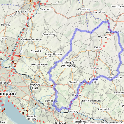 Bike map | Cycle route planner | cycle.travel