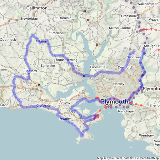 Bike map | Cycle route planner | cycle.travel