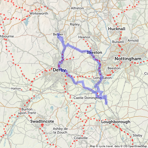 Bike map | Cycle route planner | cycle.travel