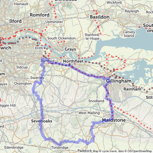 Bike map | Cycle route planner | cycle.travel