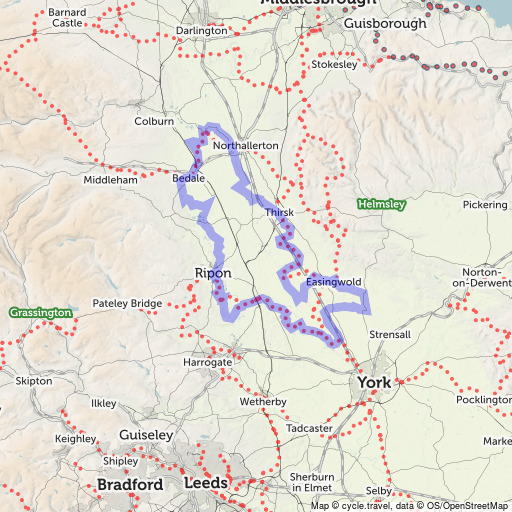 Bike map | Cycle route planner | cycle.travel
