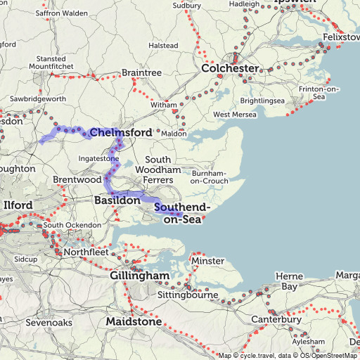Bike map | Cycle route planner | cycle.travel