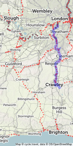 Bike map | Cycle route planner | cycle.travel