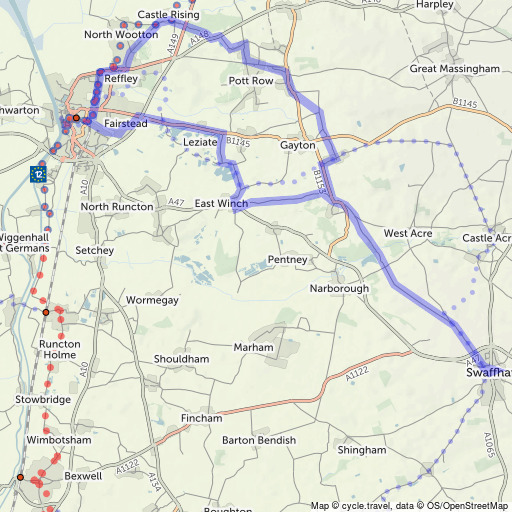 Bike map | Cycle route planner | cycle.travel