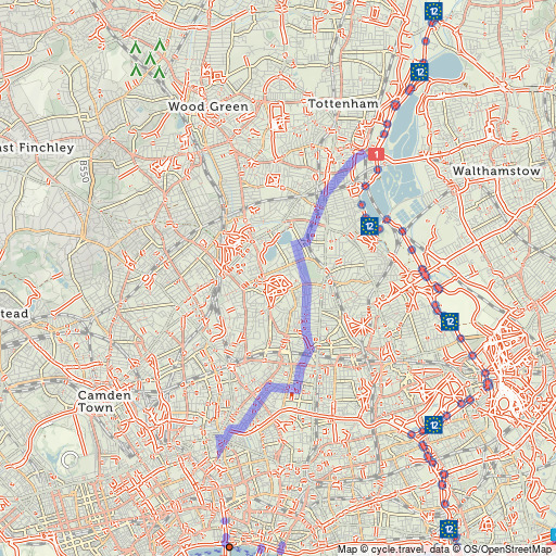Bike map | Cycle route planner | cycle.travel
