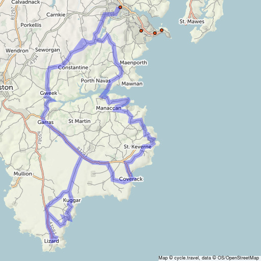 Bike map | Cycle route planner | cycle.travel