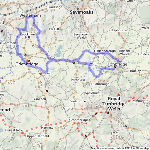 Bike map | Cycle route planner | cycle.travel