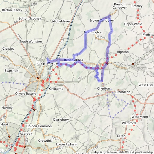 Bike map | Cycle route planner | cycle.travel