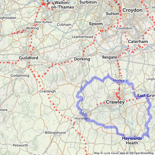 Bike map | Cycle route planner | cycle.travel
