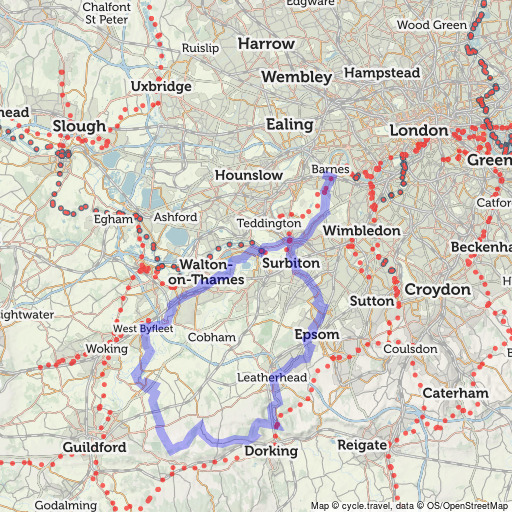 Bike map | Cycle route planner | cycle.travel
