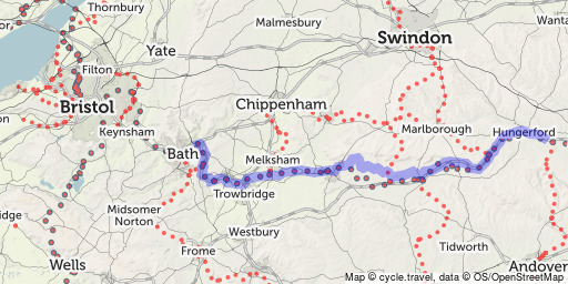 Bike map | Cycle route planner | cycle.travel