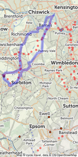 Bike map | Cycle route planner | cycle.travel