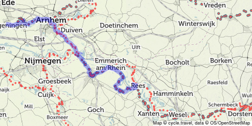 Bike map | Cycle route planner | cycle.travel