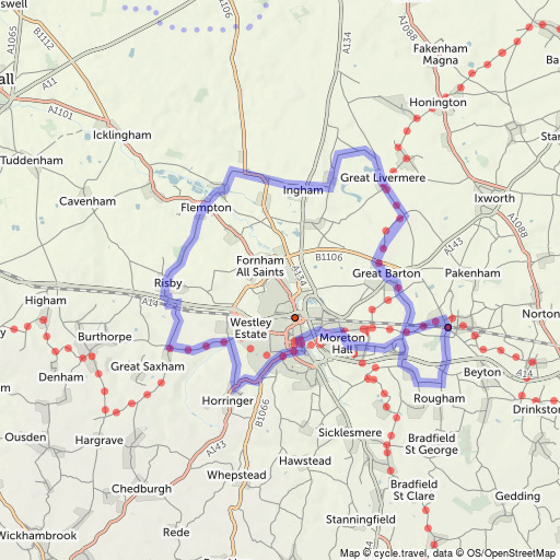 Bike map | Cycle route planner | cycle.travel