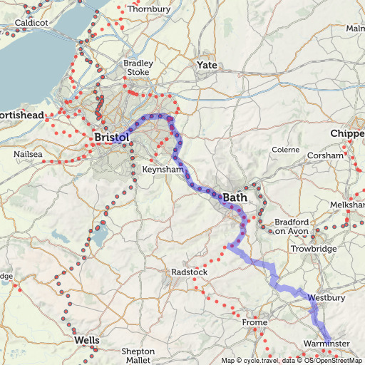 Bike map | Cycle route planner | cycle.travel