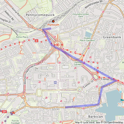 Bike map | Cycle route planner | cycle.travel